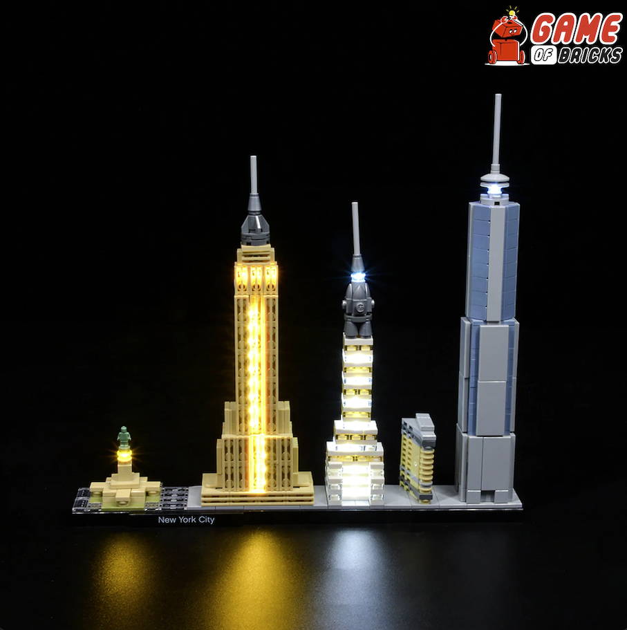 LEGO New York City 21028 Set Review– Game of Bricks USA